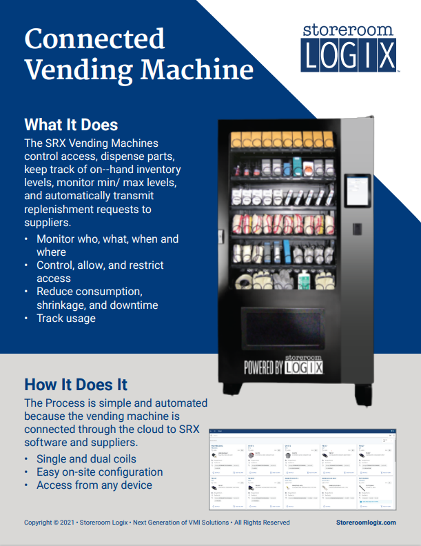 SRX Vending Brochure