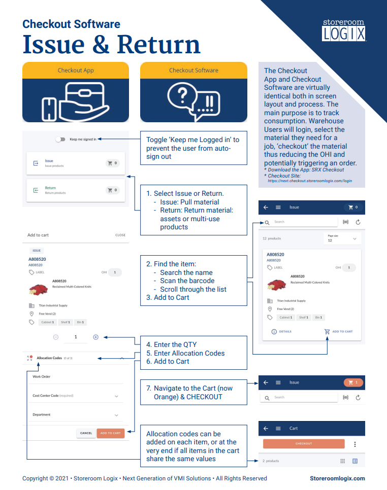 Checkout Software One-Pager